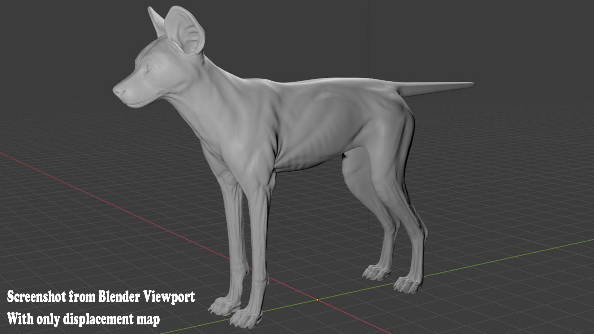 Wild Dog XGen 3D Model - TurboSquid 2093352