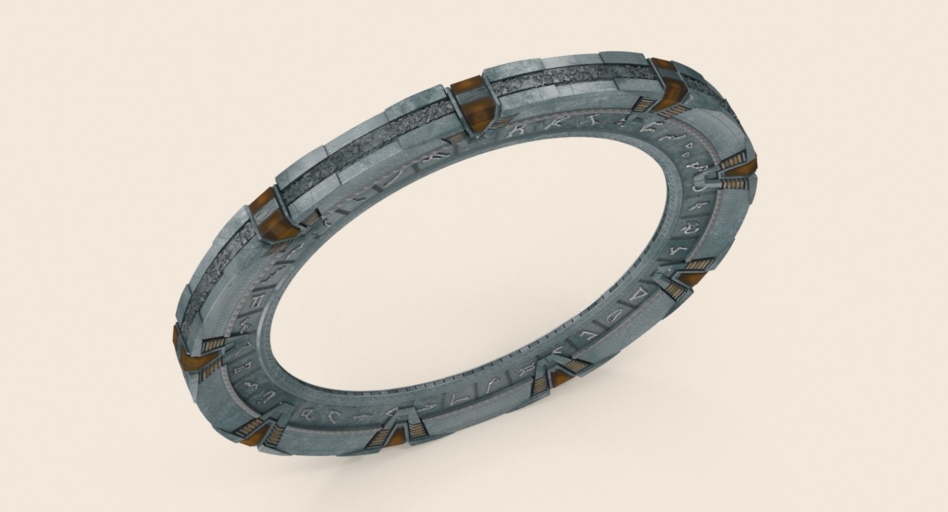 Stargate Portal 3d Model