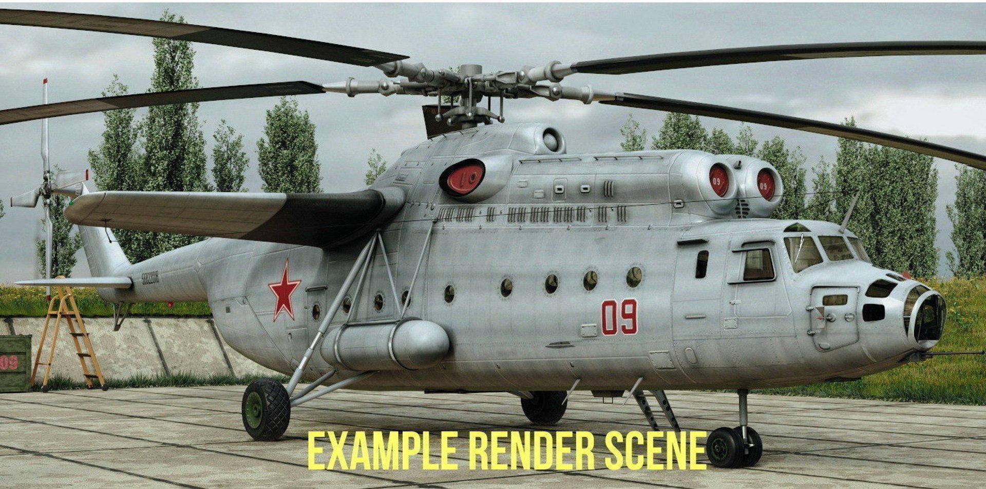 Mil Mi6 3D - TurboSquid 1742326