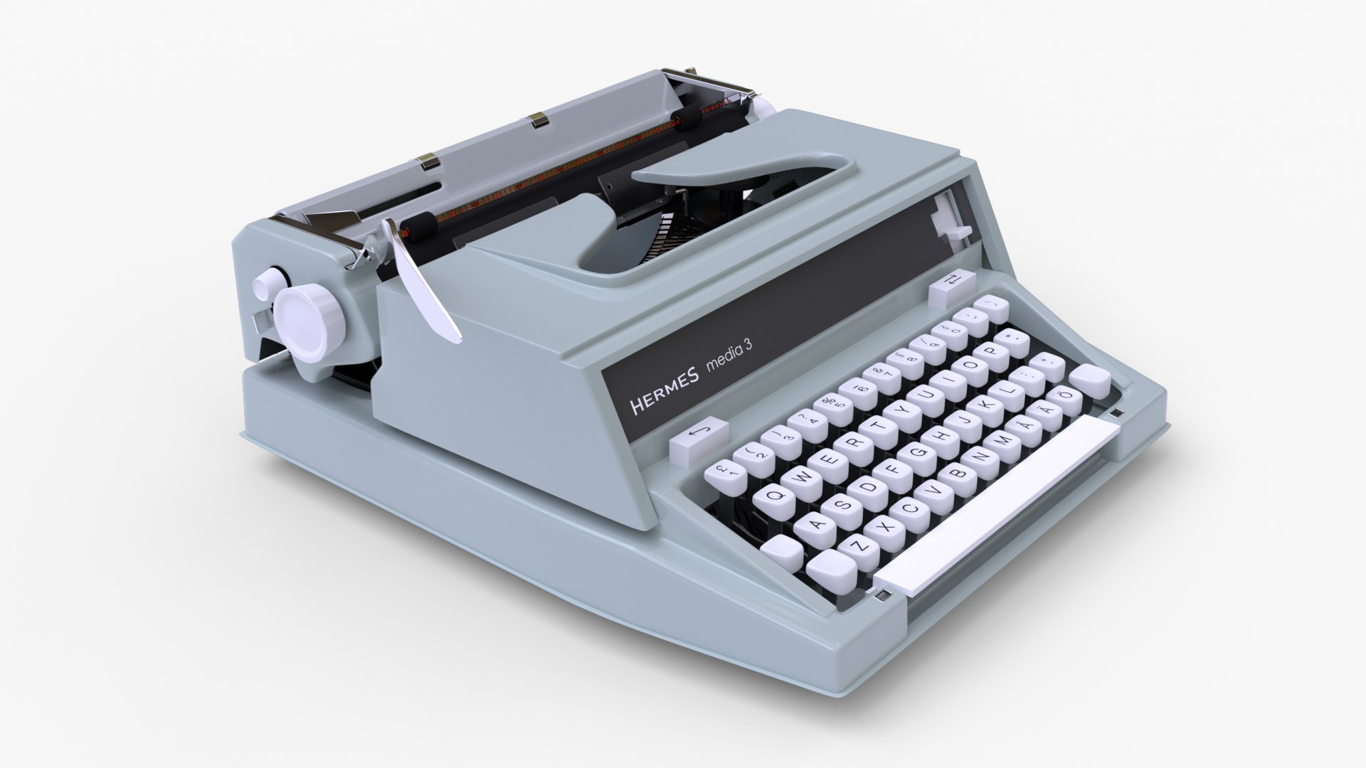 3D Typewriter Type Writer Model - TurboSquid 1681079