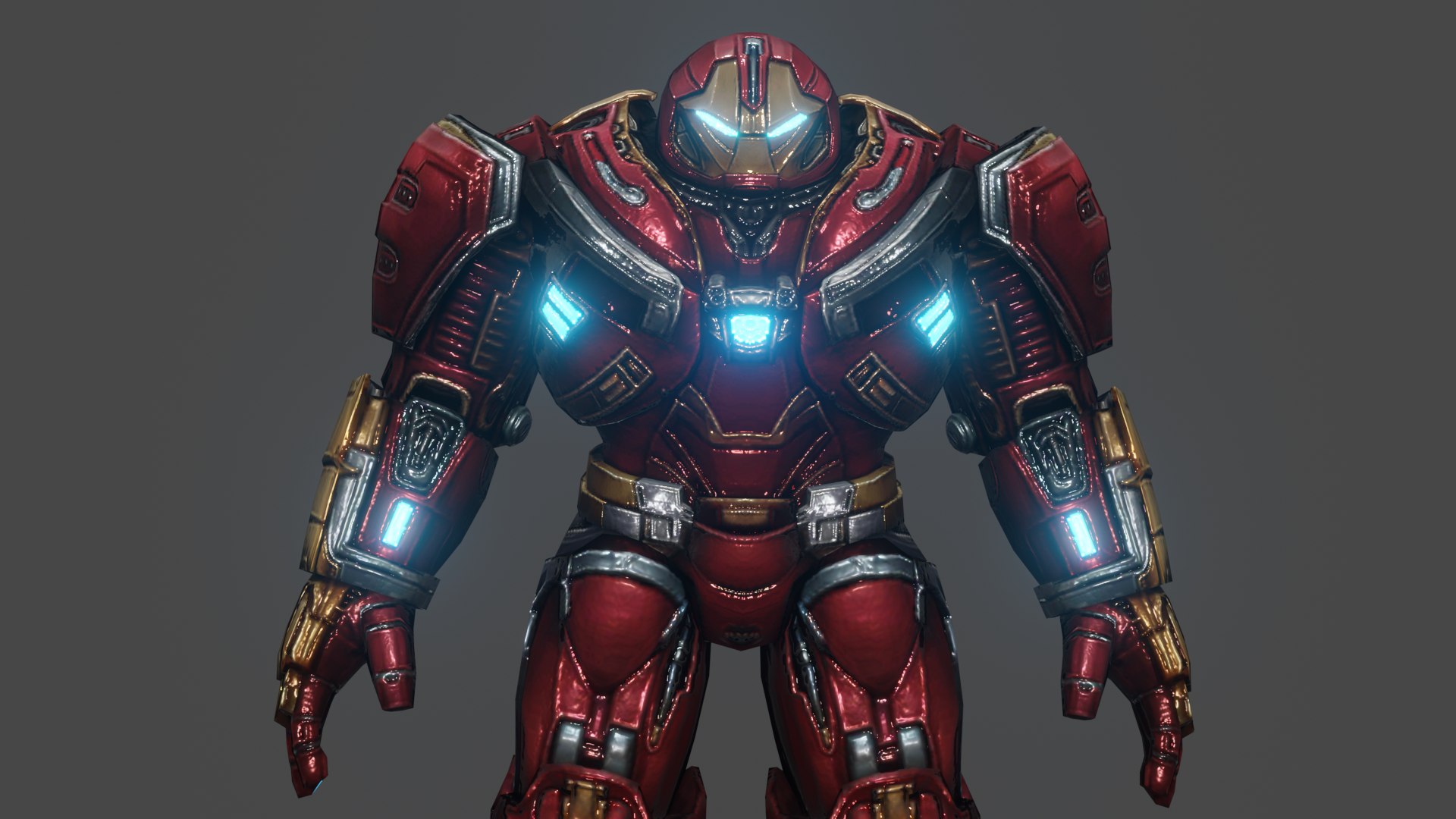 Hulkbuster Model - TurboSquid 2311554
