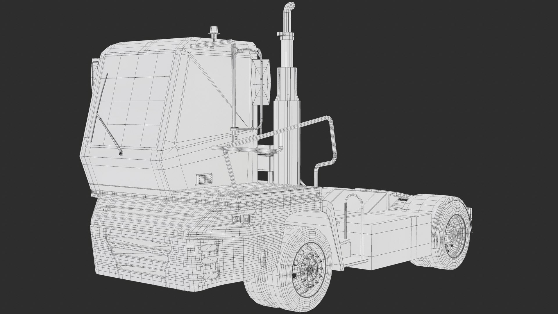 Tractor Terberg 3D - TurboSquid 1713301