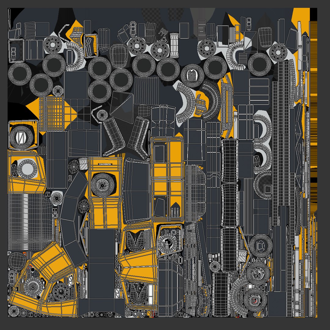 Tractor terberg 3D - TurboSquid 1713301