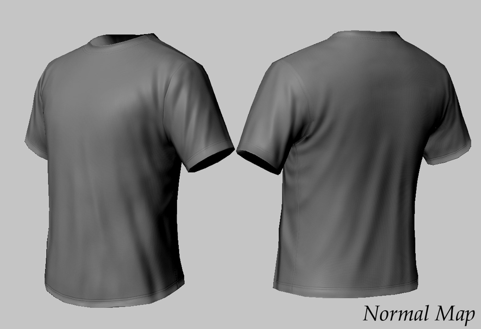 Ready T-shirt 3d Model