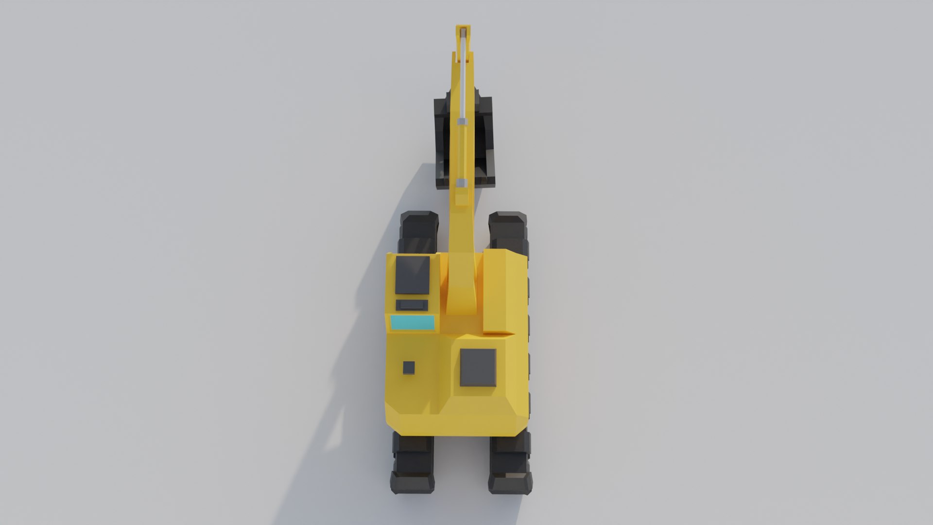 3D Excavator Game Asset Model - TurboSquid 1956129