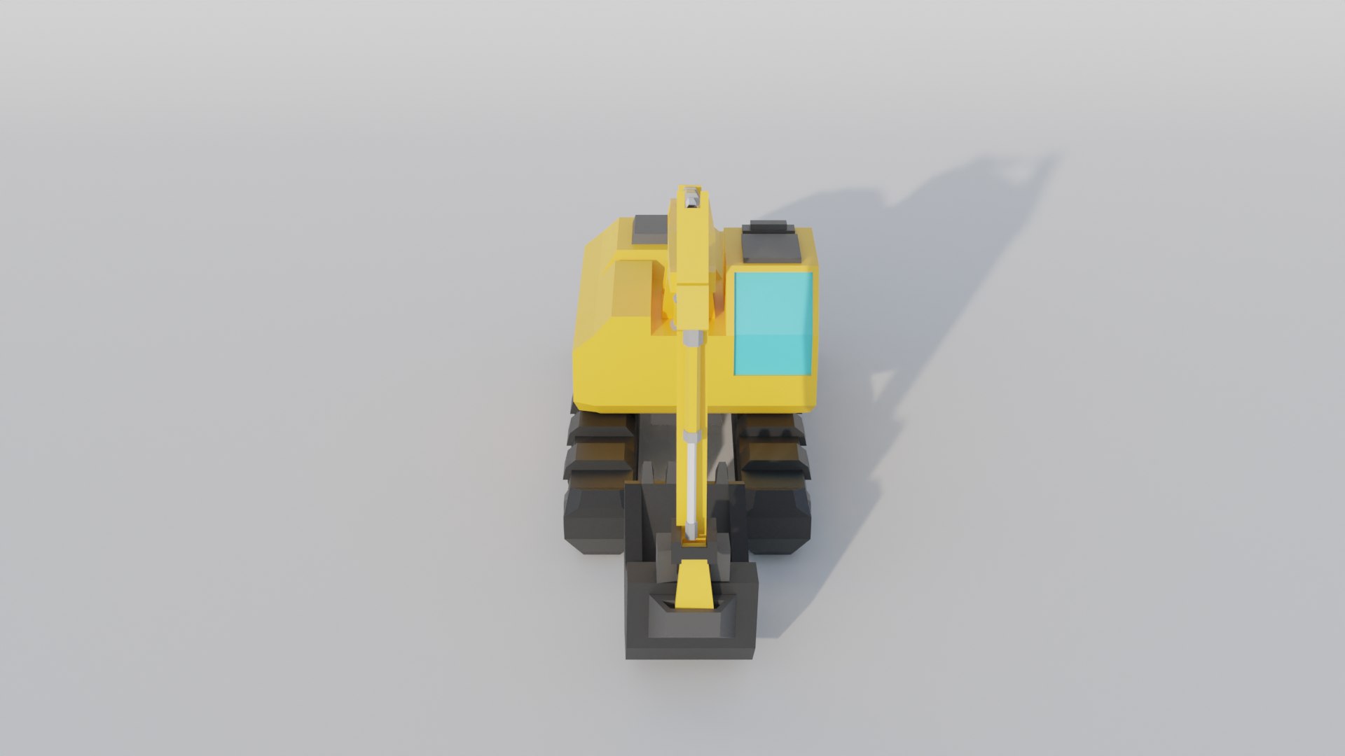 3D Excavator Game Asset Model - TurboSquid 1956129