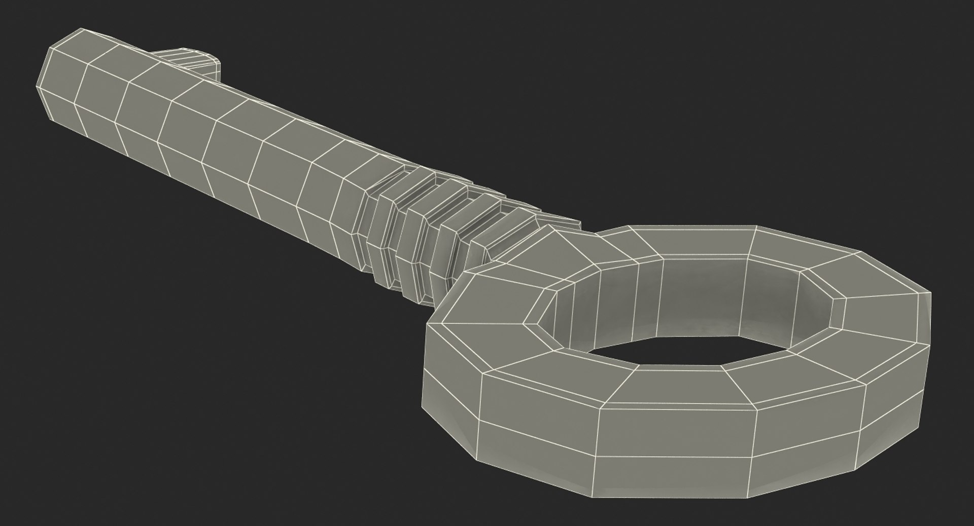 Brass Skeleton Key 3D Model - TurboSquid 1222086