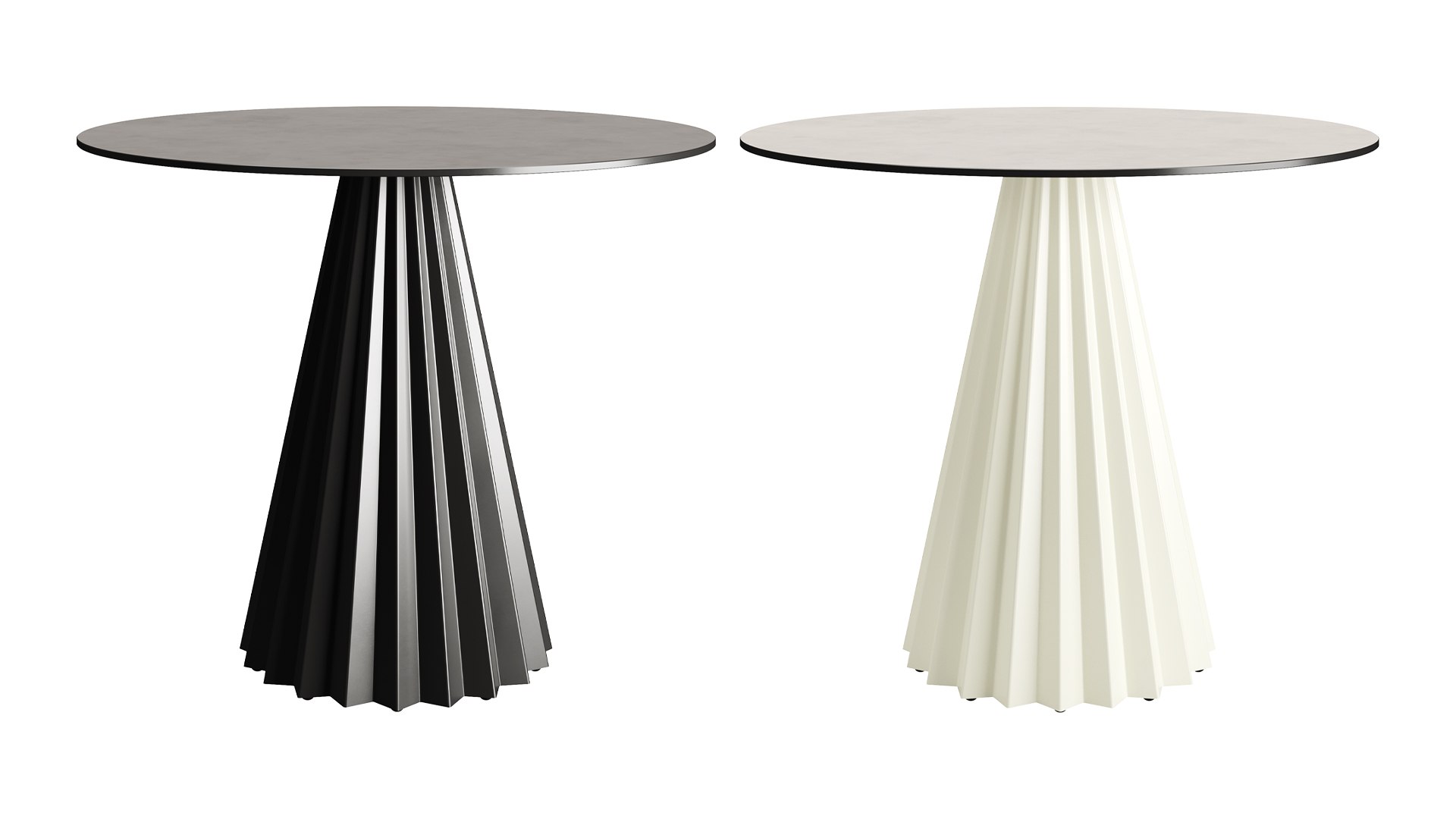 Plisse H73 Bistro Table By MIDJ Model - TurboSquid 2348117