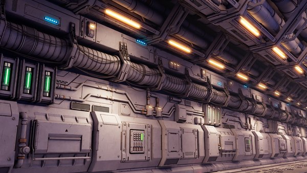 Sci-Fi Architecture Panels Pack vol 03 3D 모델 - TurboSquid 1960946