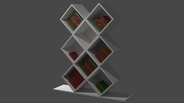 Free Bookcase 3D Models for Download | TurboSquid