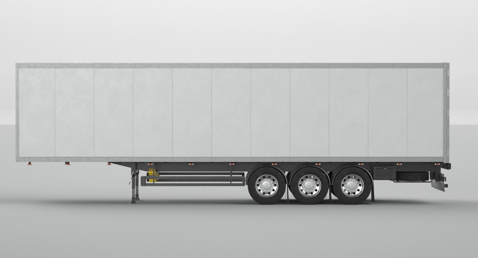 Semi trailer 3D model - TurboSquid 1218389