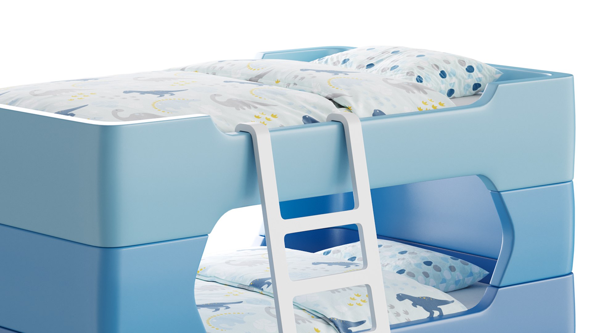 3D Model Bunky Bunk Bed - TurboSquid 2190241