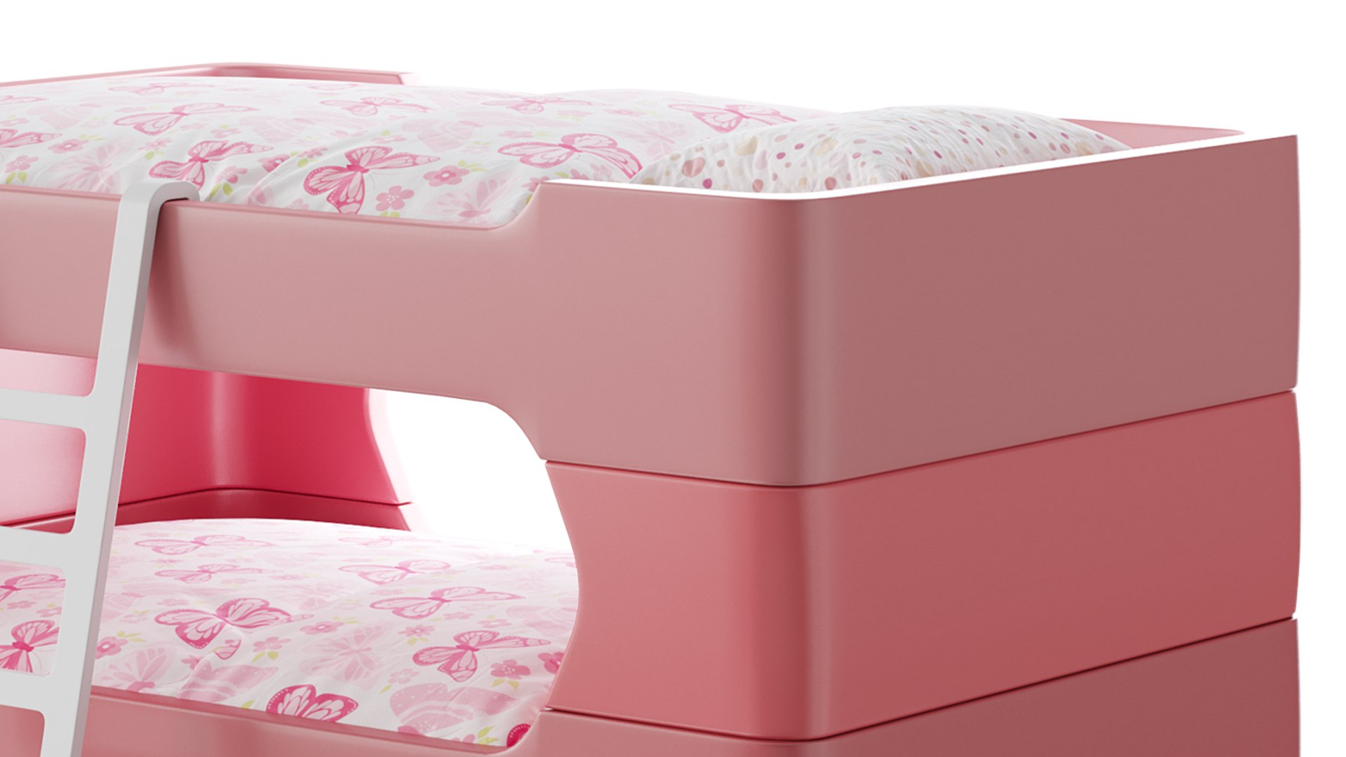 3D Model Bunky Bunk Bed - TurboSquid 2190241