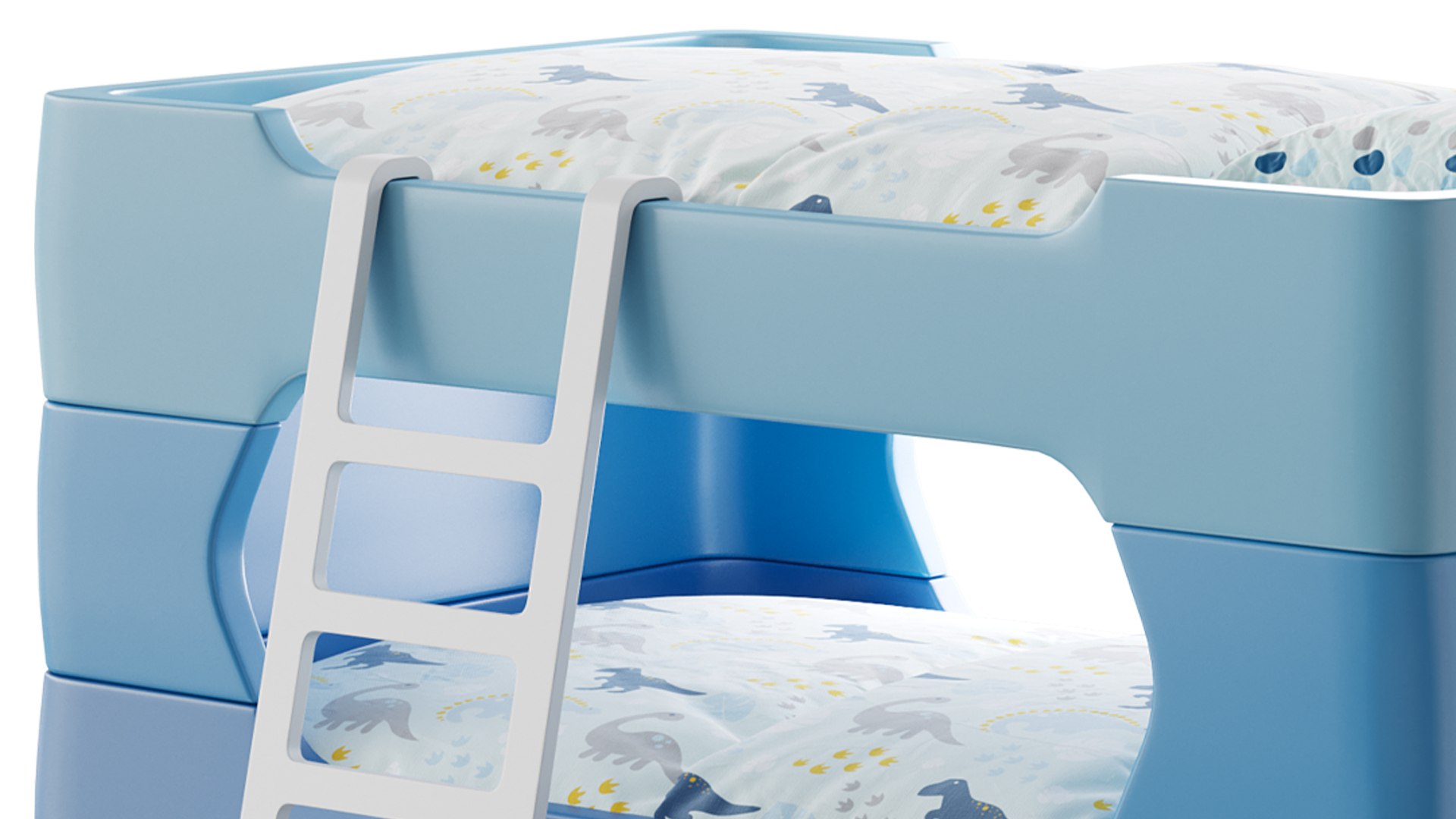 3D Model Bunky Bunk Bed - TurboSquid 2190241