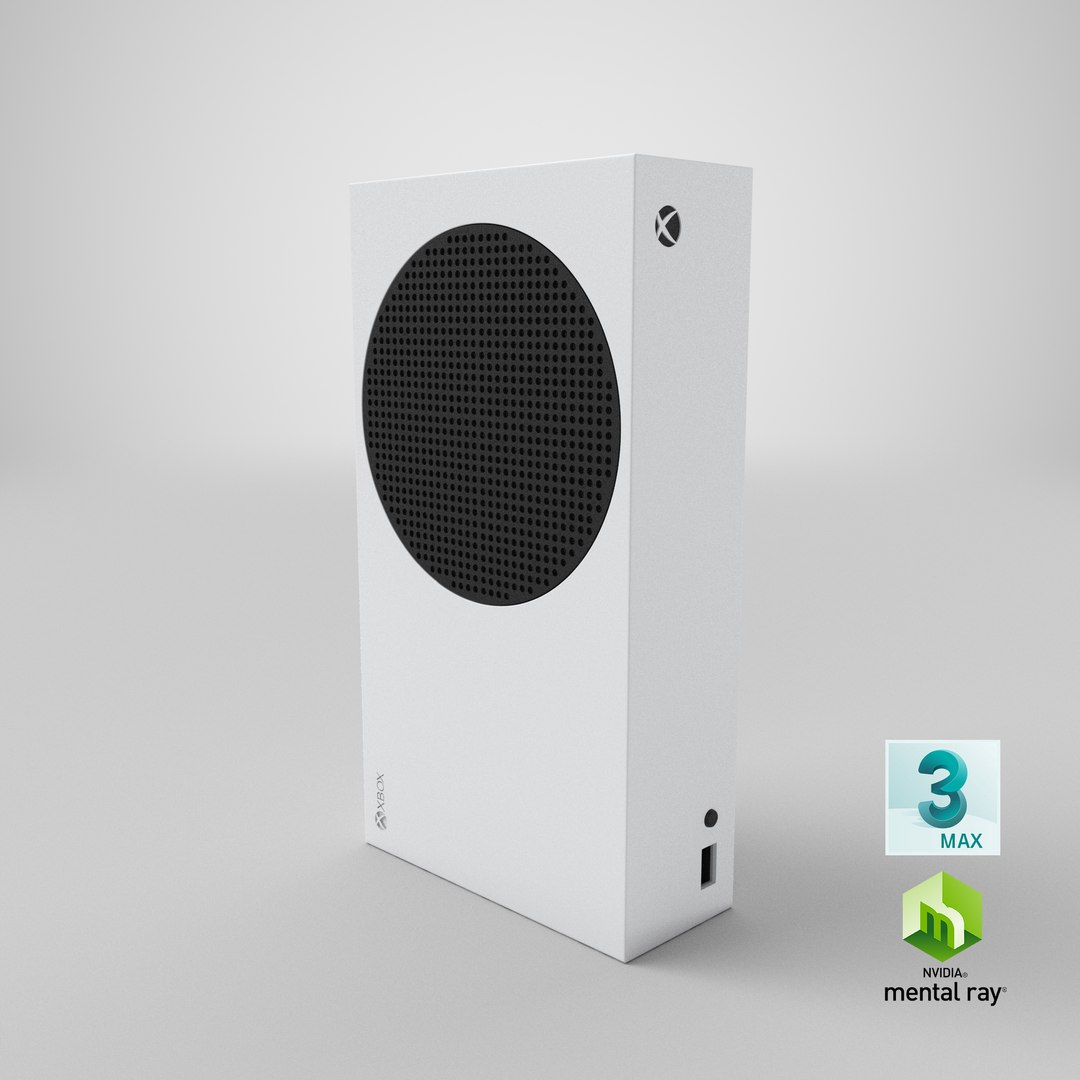 Xbox Series S Console 3D Model - TurboSquid 1744574