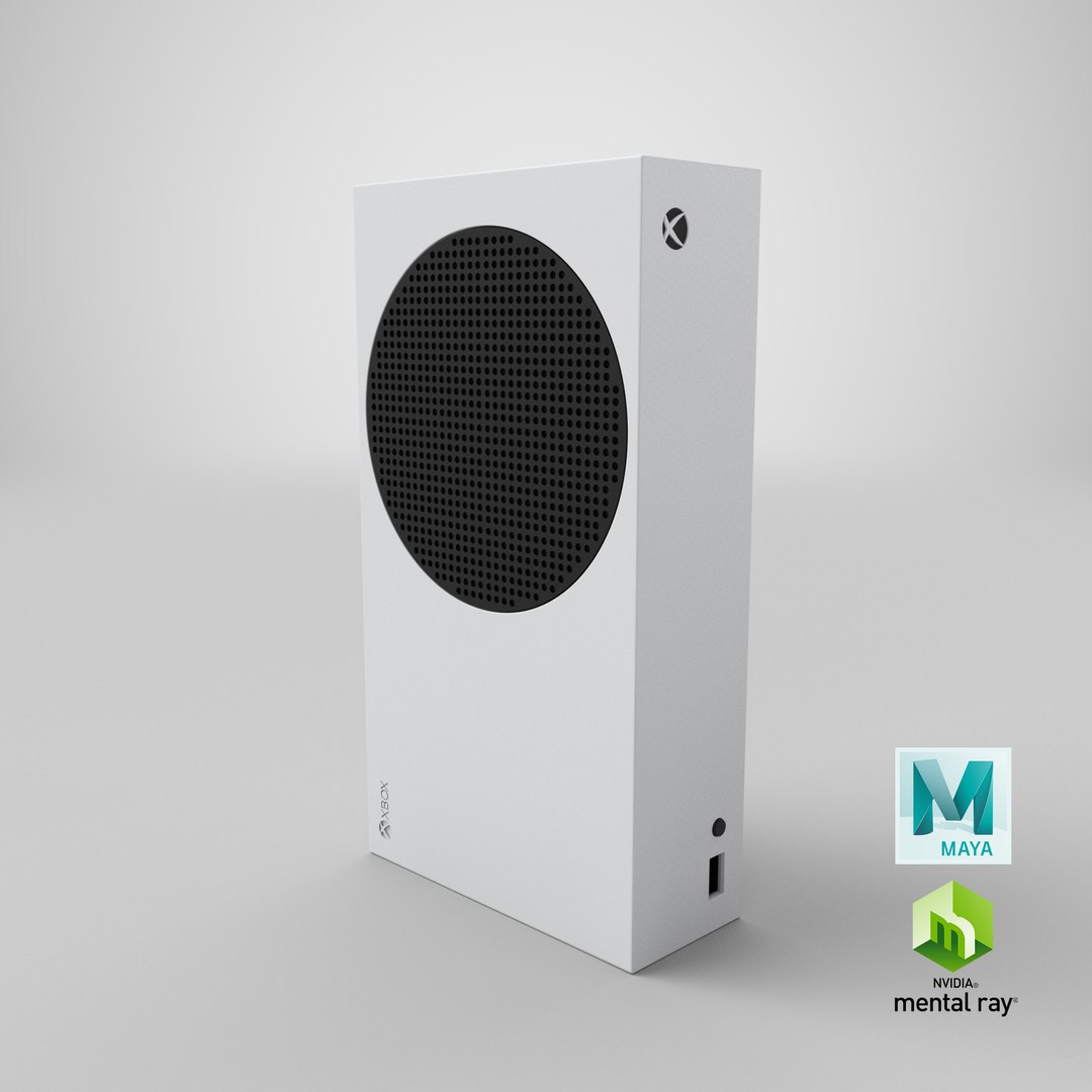 Xbox Series S Console 3D Model - TurboSquid 1744574