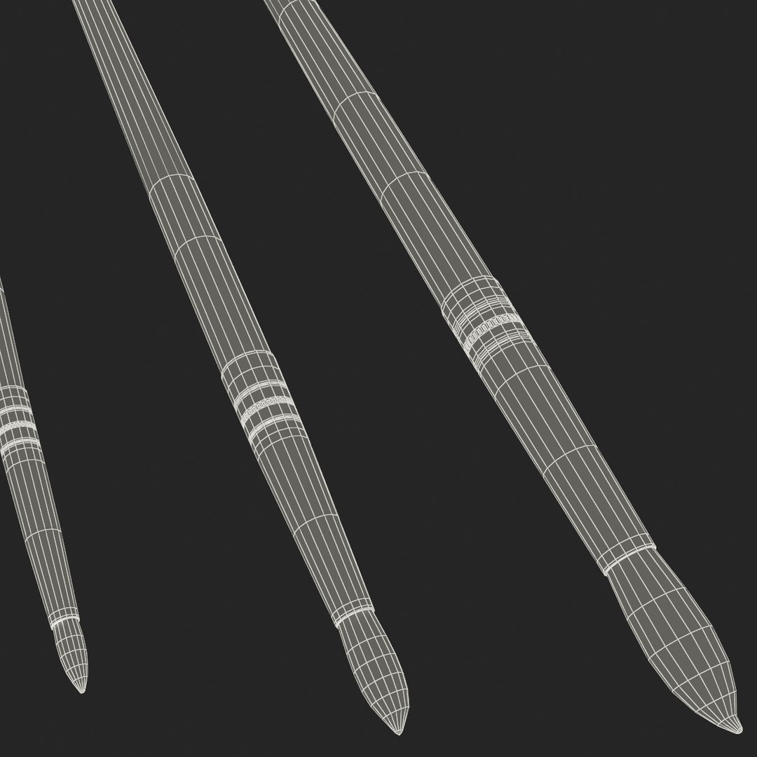 Artist Painting Brushes V3 3d C4d