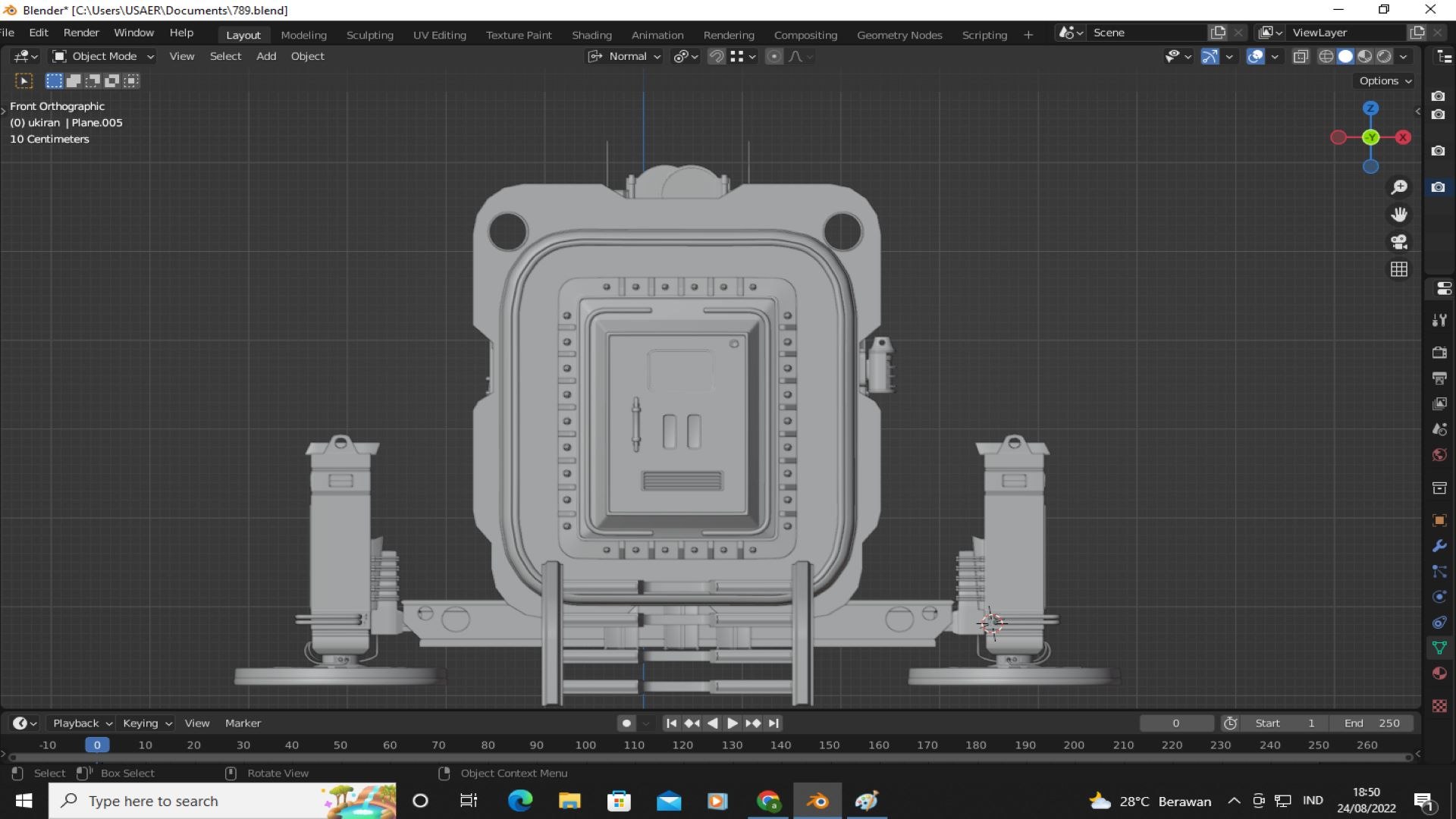Sci-fi cabin 3D model - TurboSquid 1949681