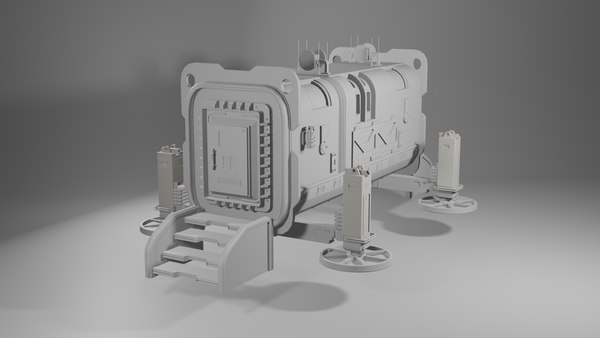 modelo 3d CABINA DE CIENCIA FICCIÓN - TurboSquid 1949681