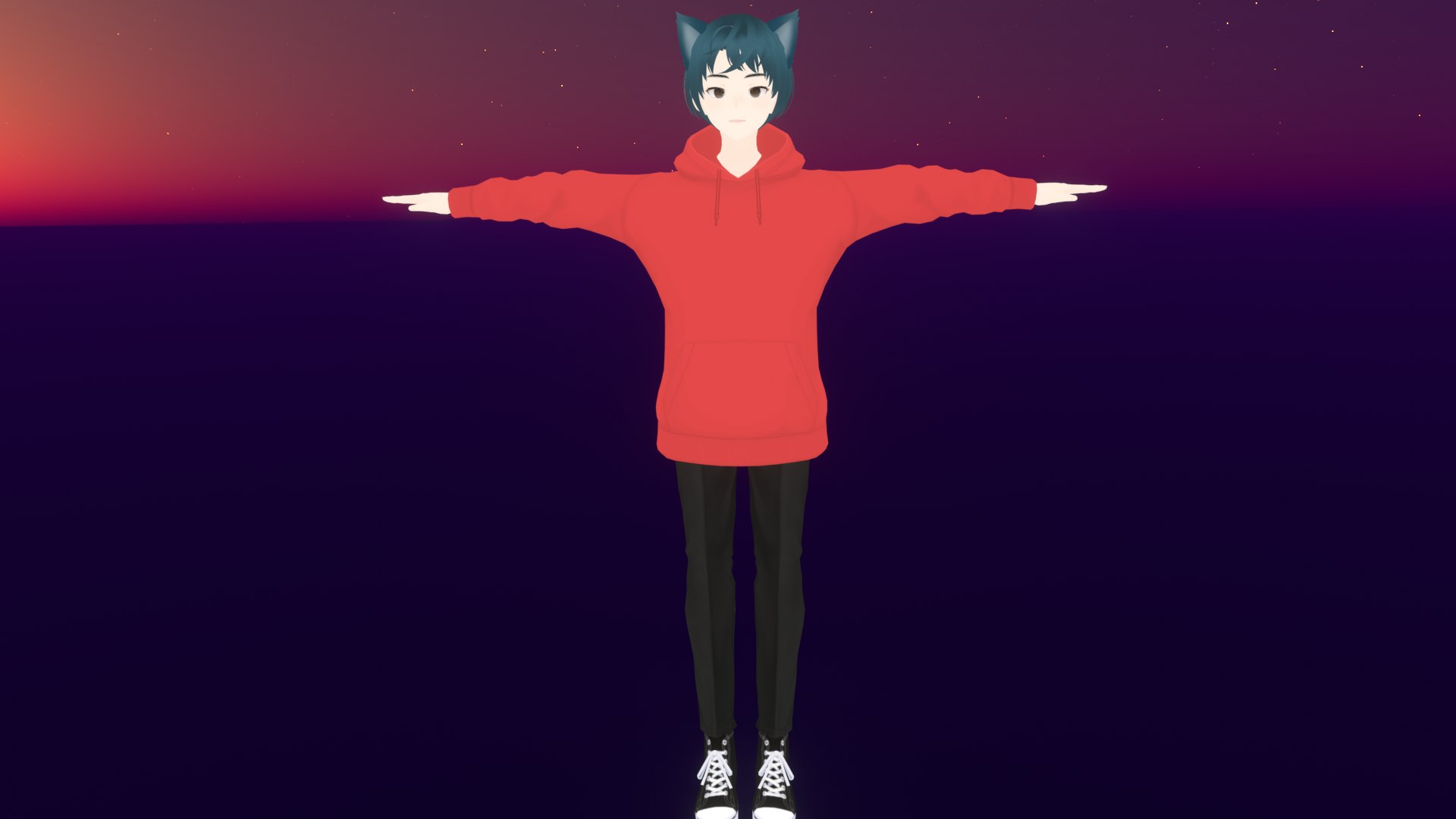 3D Game Ready Low Poly Anime Character Boy16 - TurboSquid 1907505