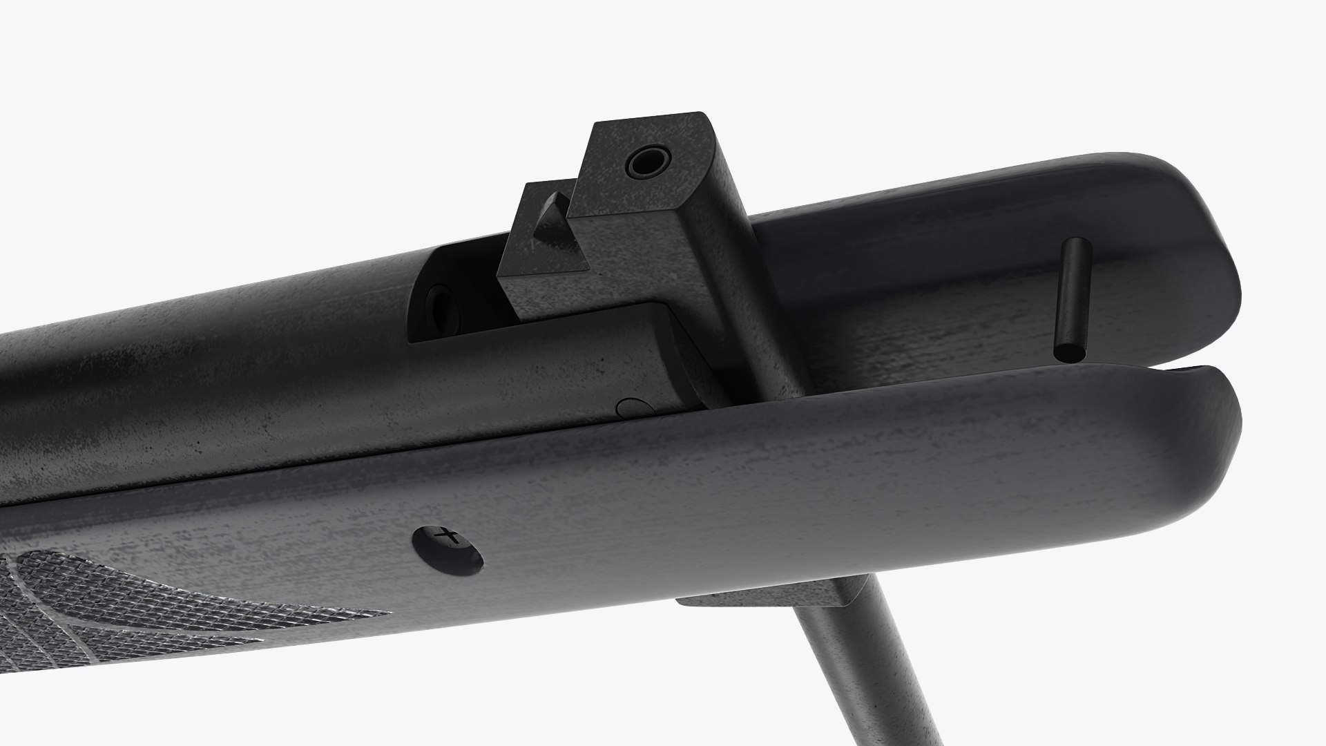 3D Break Barrel Air Rifle Scope - TurboSquid 1439010