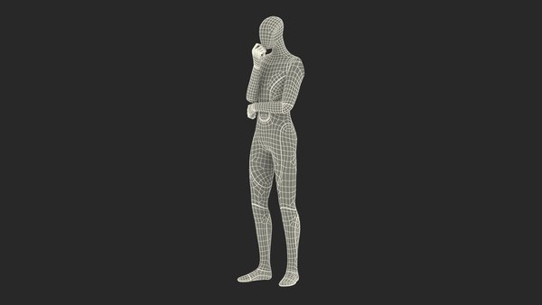 Robotic Humanoid Standing Pose 3D model - TurboSquid 1807015