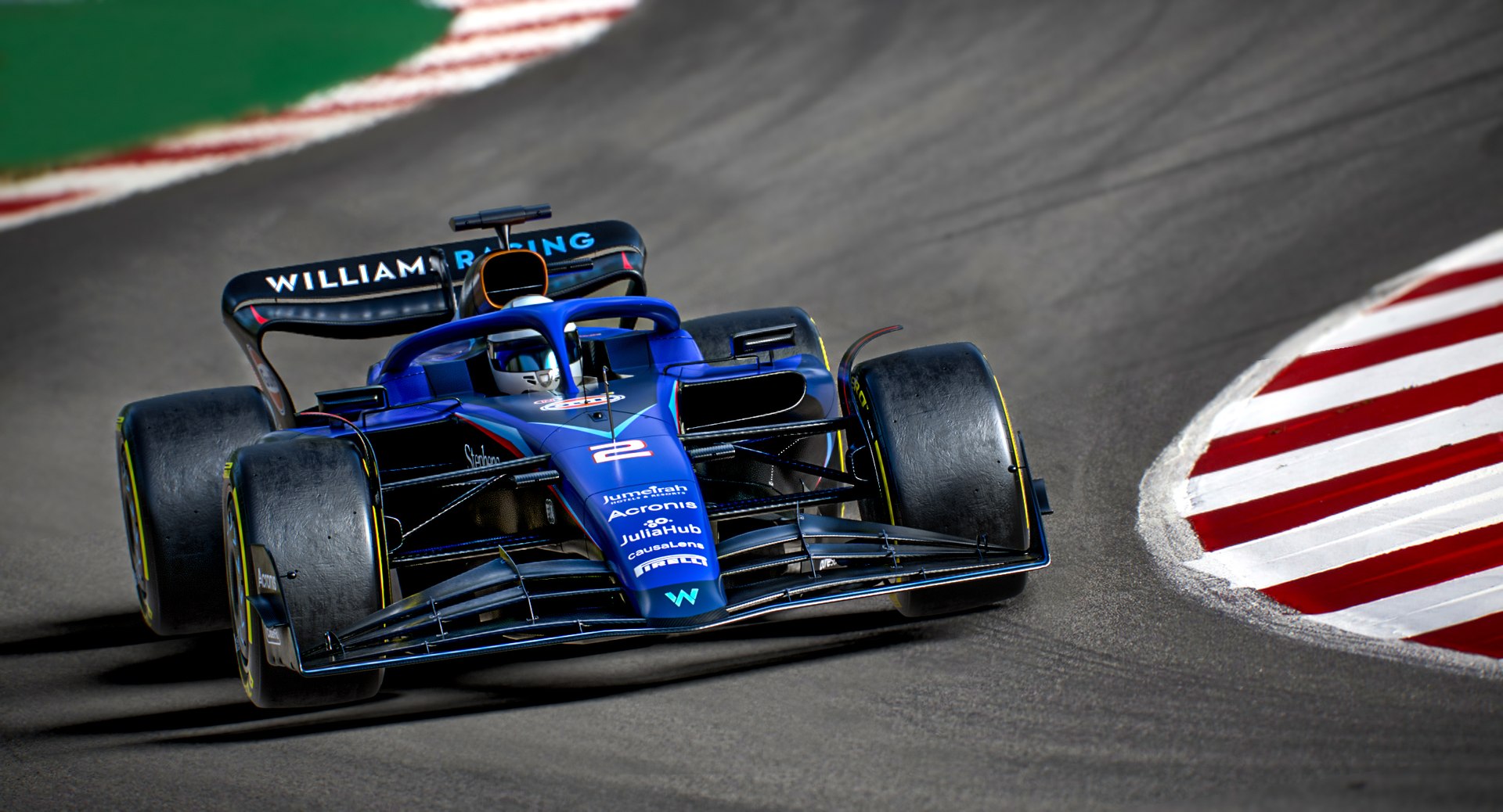 3D Williams Racing FW45 F1 Team Formula 1 Season 2023 model ...