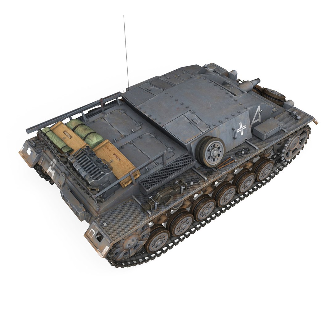 c4d - stug iii panzer tank
