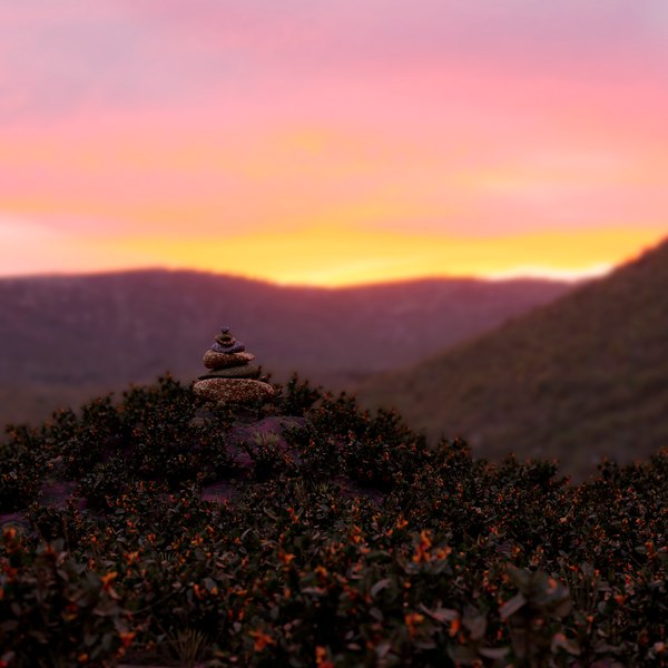 Mountain Landscape 3D - TurboSquid 2050562