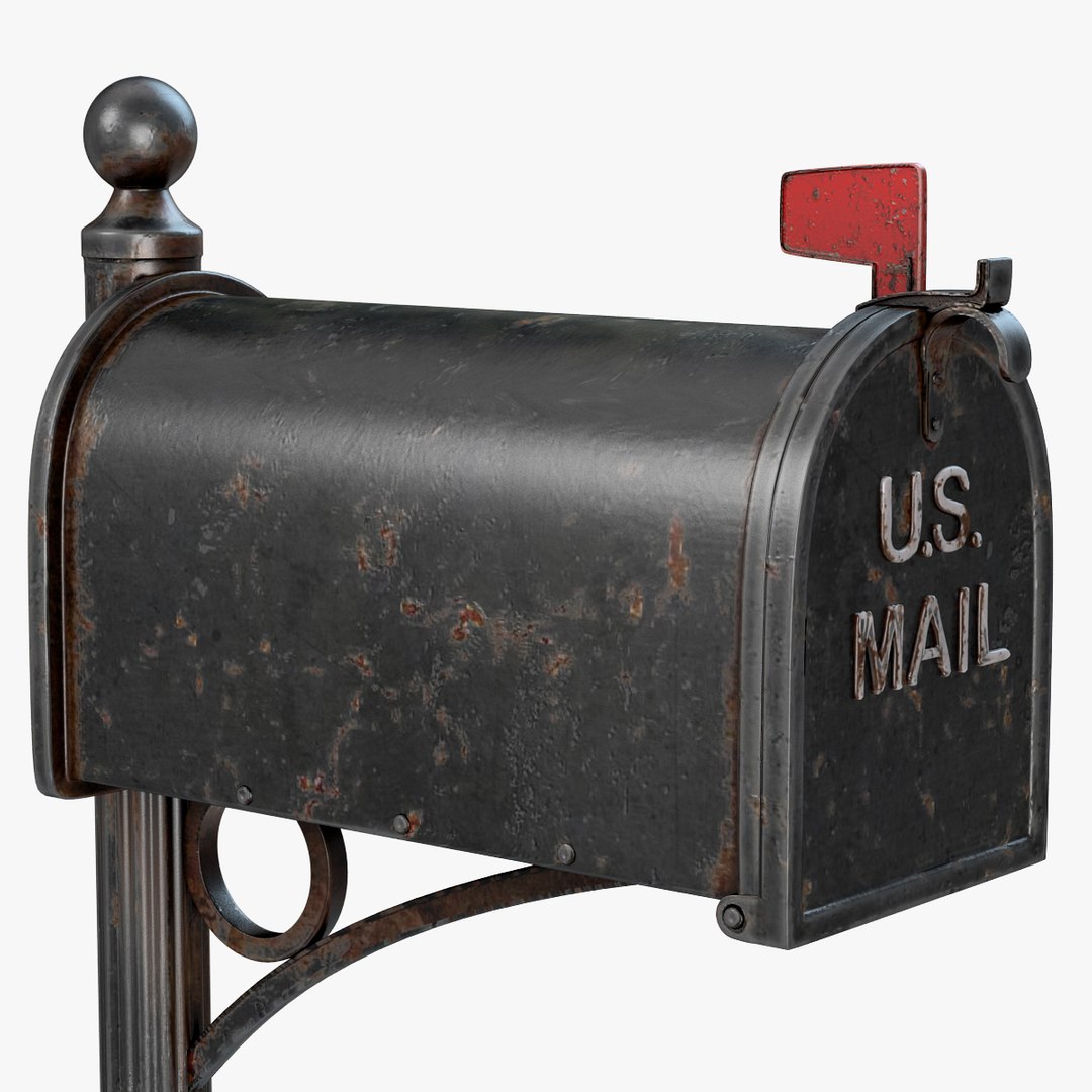 Old Mailbox C4d