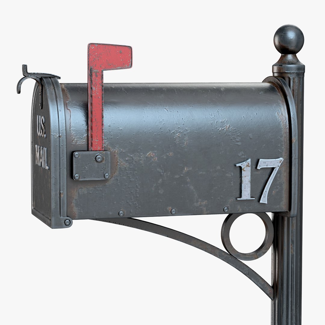 Old Mailbox C4d