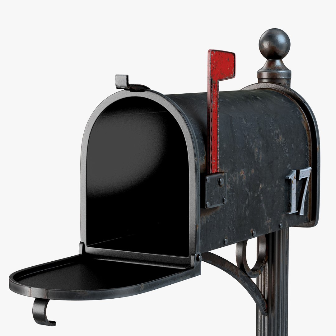 Old Mailbox C4d