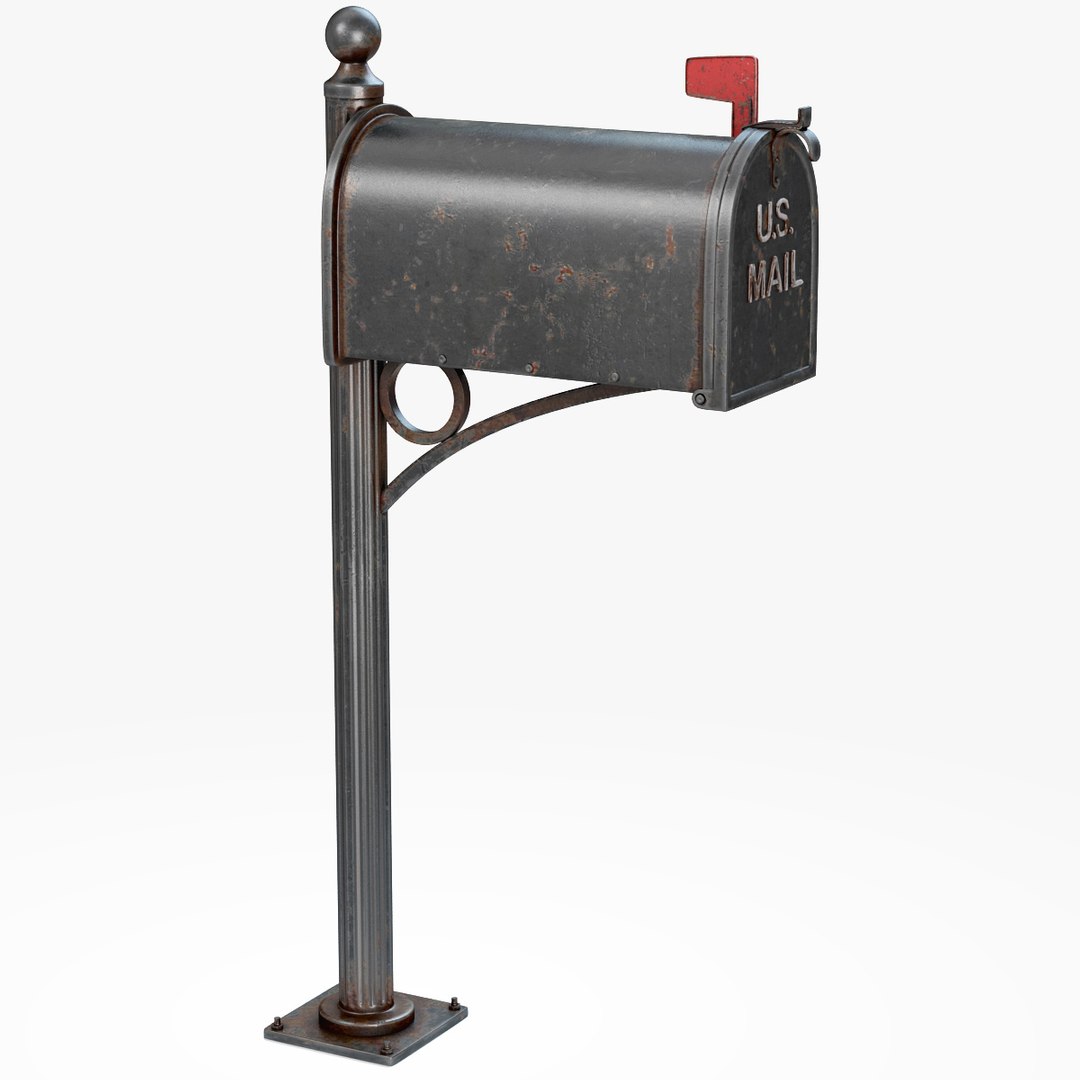 Old Mailbox C4d