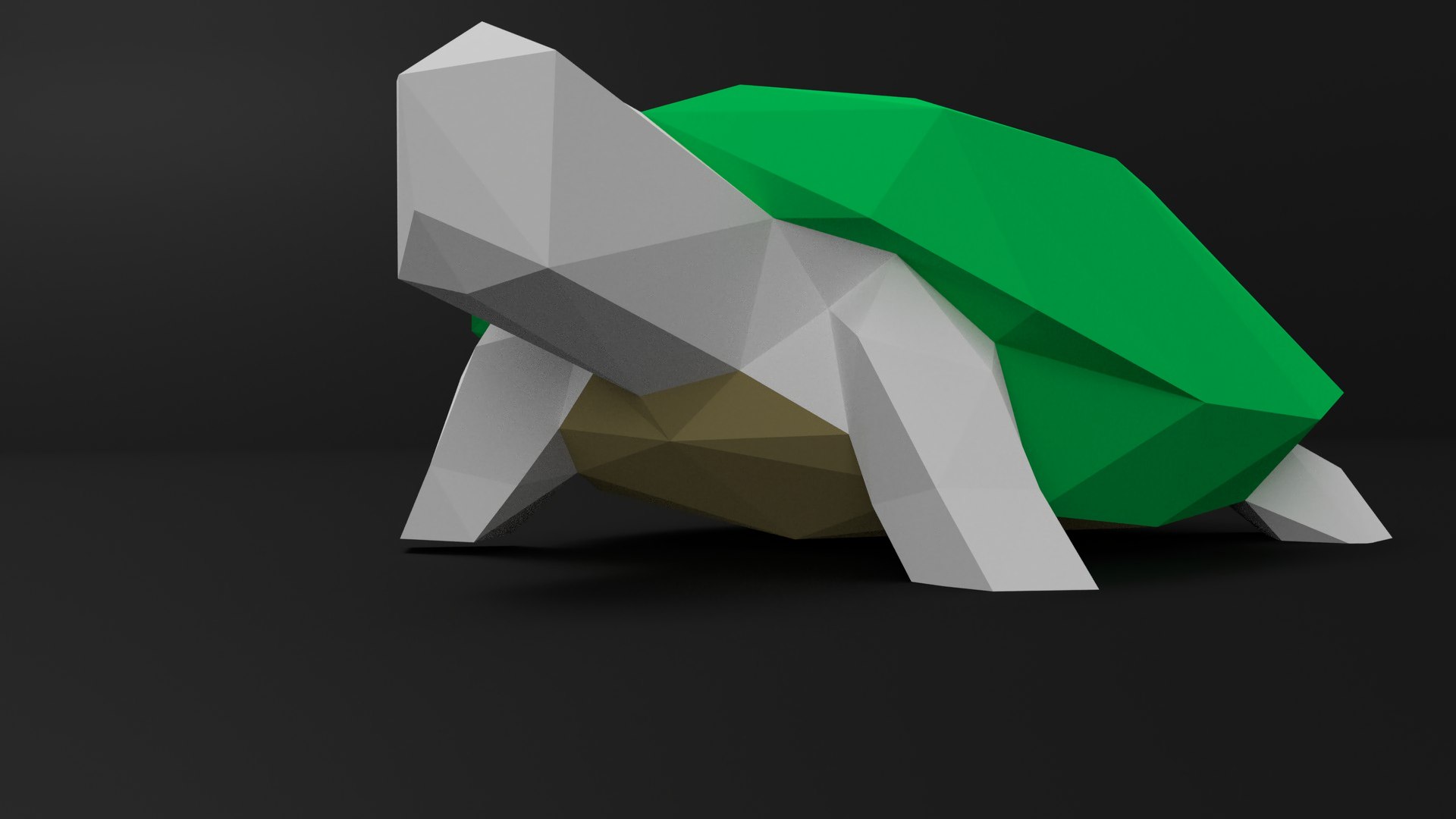 3D Turtle 3D Papercraf Model - TurboSquid 1798155