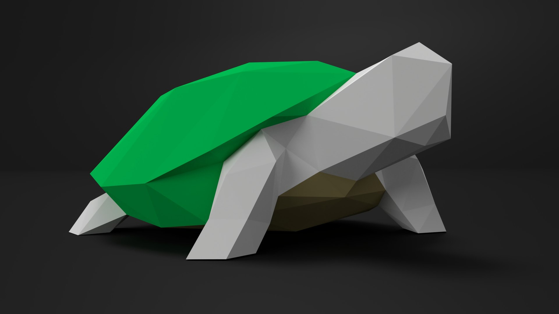 3D Turtle 3D Papercraf Model - TurboSquid 1798155