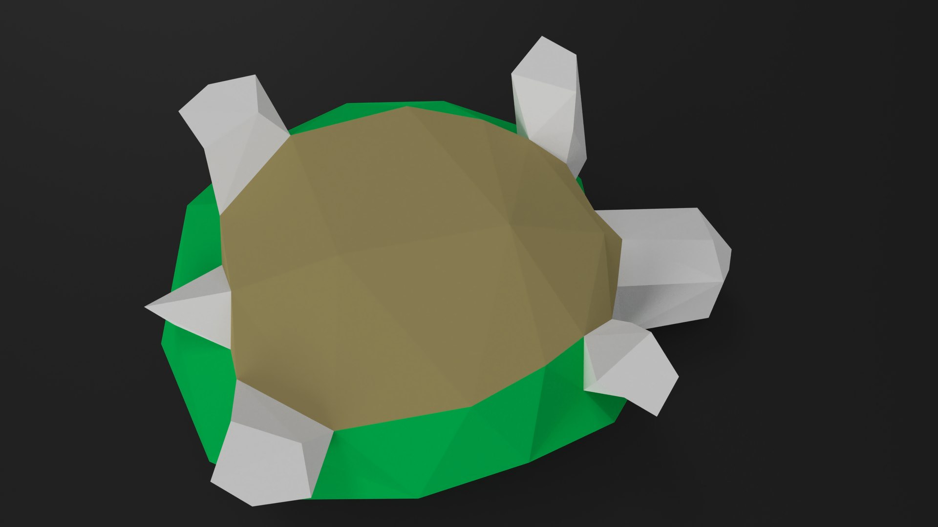 3D Turtle 3D Papercraf Model - TurboSquid 1798155