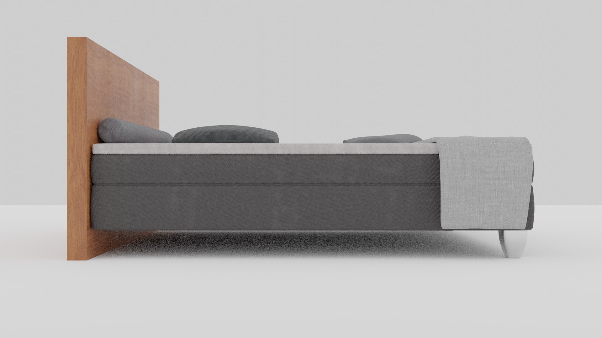 3D Bed Box Spring Model - TurboSquid 1583645