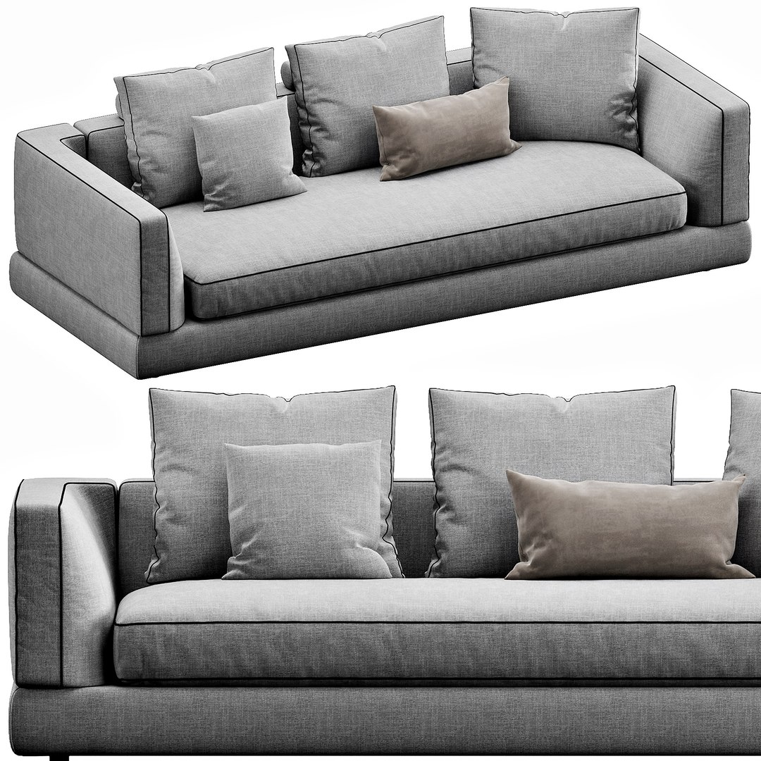 Bonaldo Liam Sofa 3D - TurboSquid 2248225