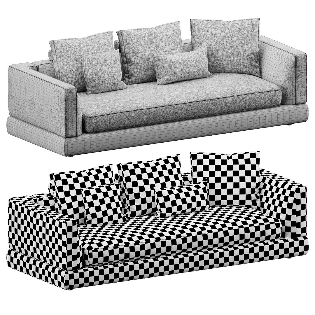 Bonaldo Liam Sofa 3D - TurboSquid 2248225