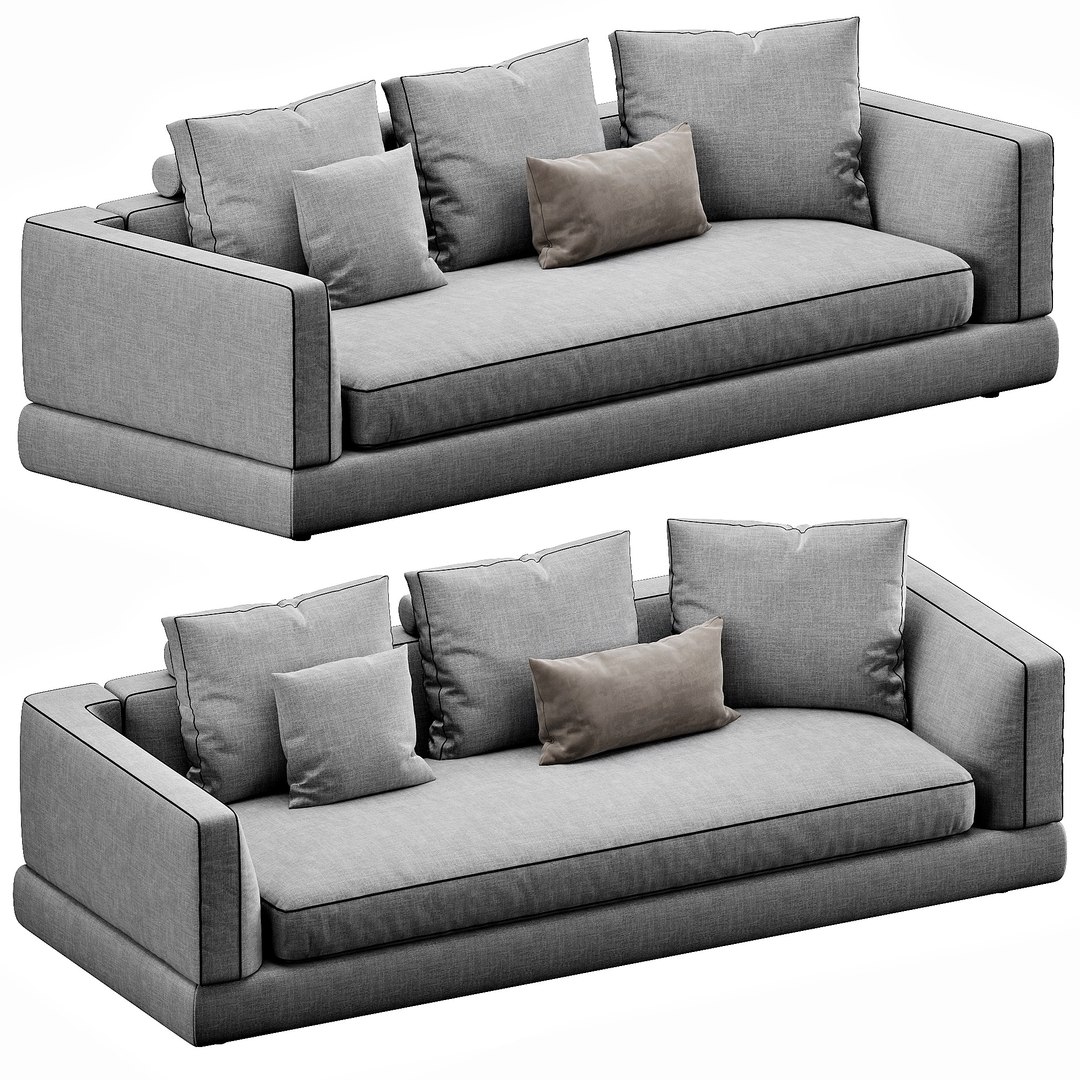 Bonaldo Liam Sofa 3D - TurboSquid 2248225