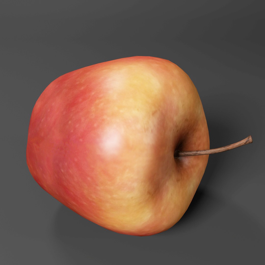 3D Apple Realistic Model - TurboSquid 1220180