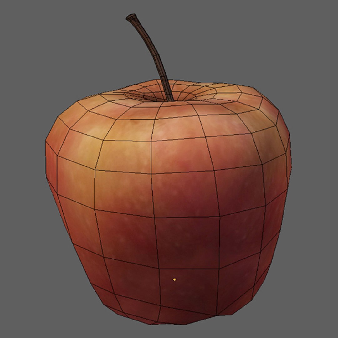 3D Apple Realistic Model - TurboSquid 1220180