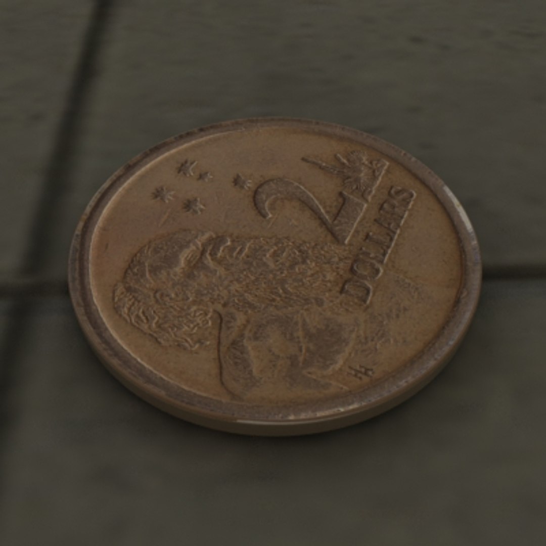 3d coin model