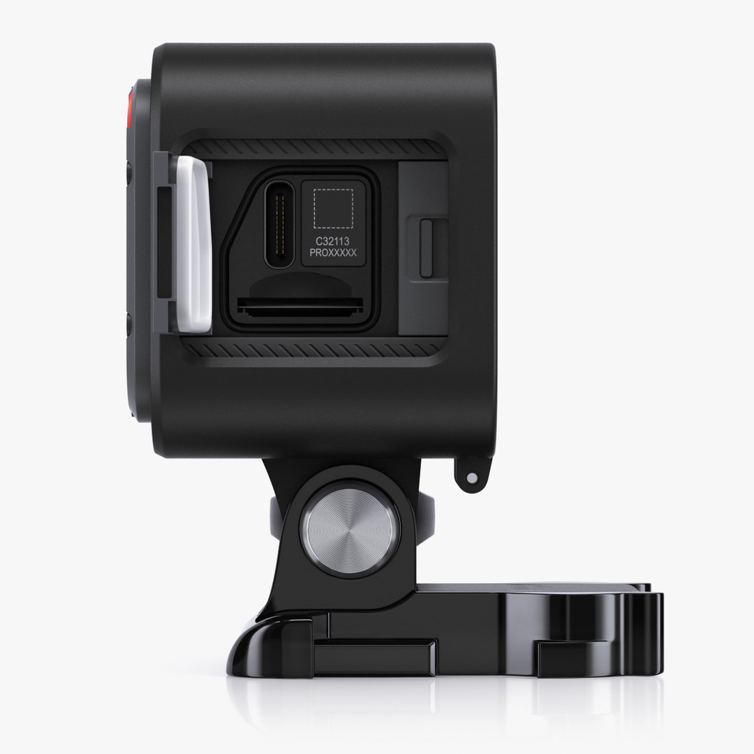 3d Model Gopro Session Cameras
