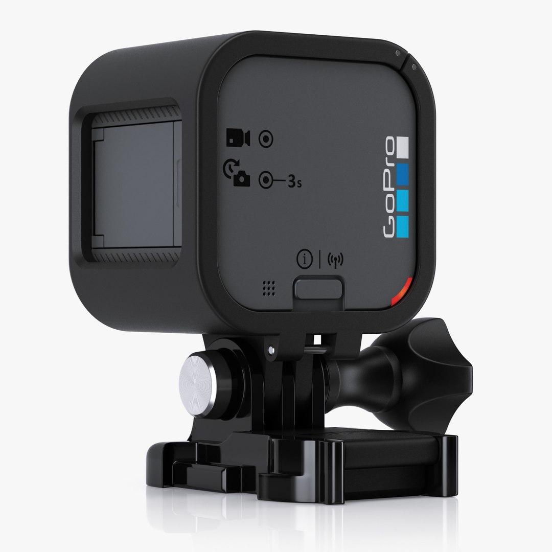 3d Model Gopro Session Cameras