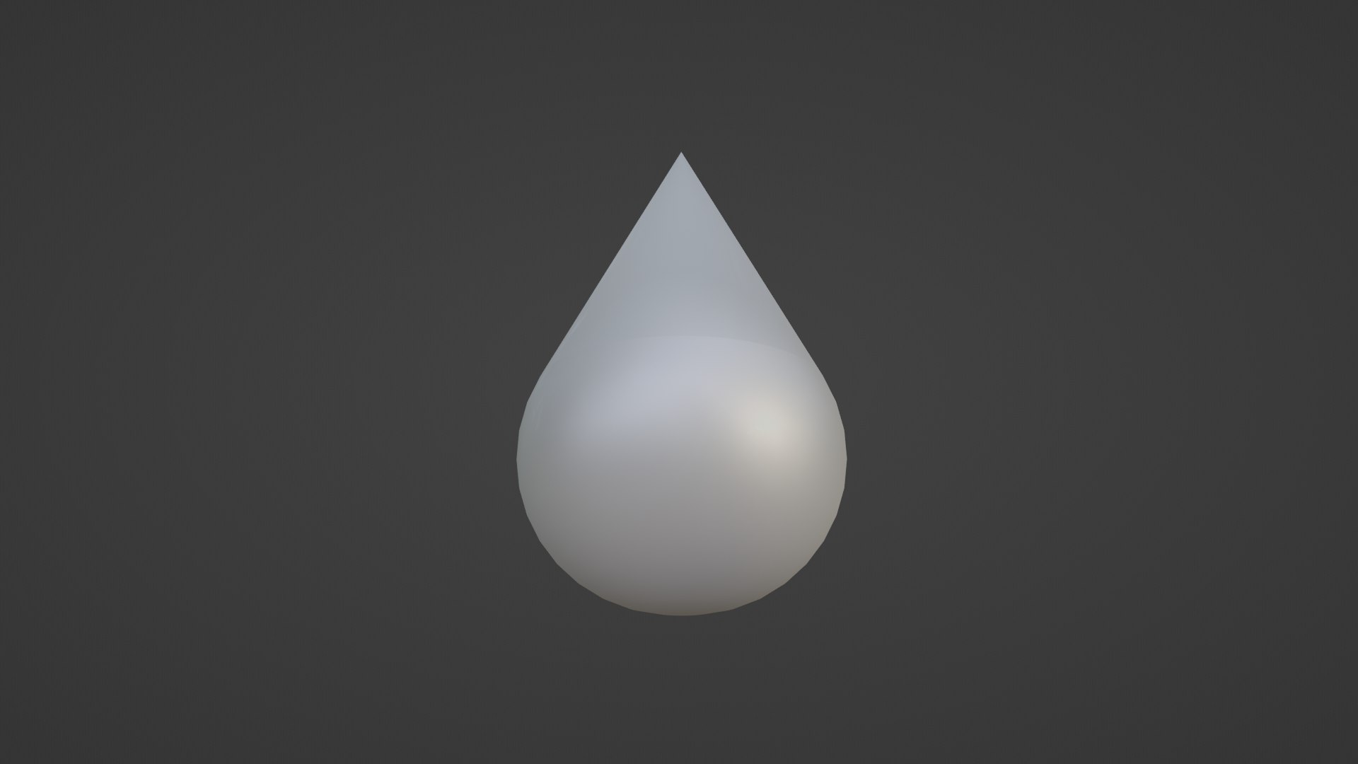 Silver Drop 3D - TurboSquid 2081698