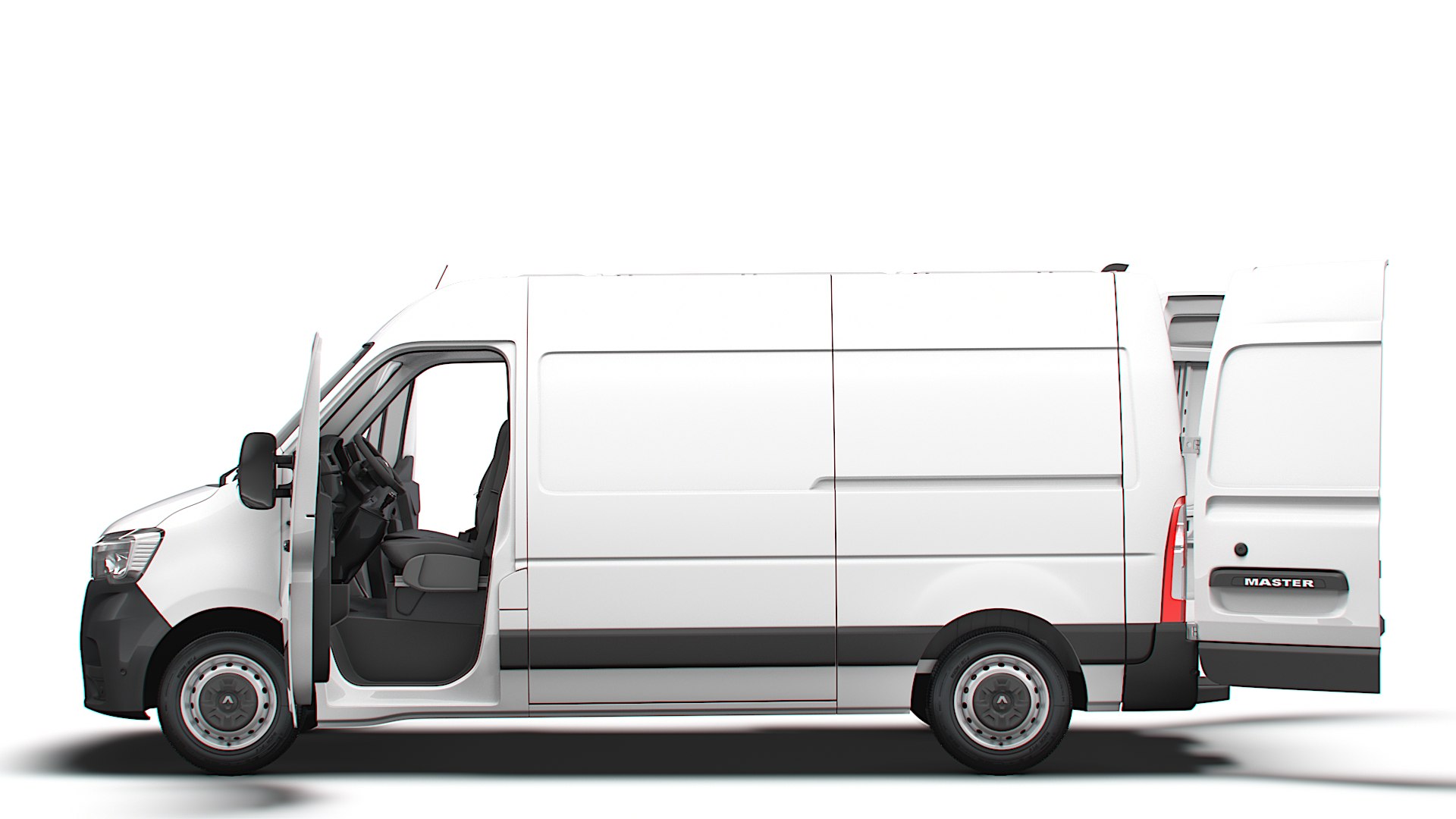 3D Renault Master Van L1H2 HQInterior 2023 - TurboSquid 2282825