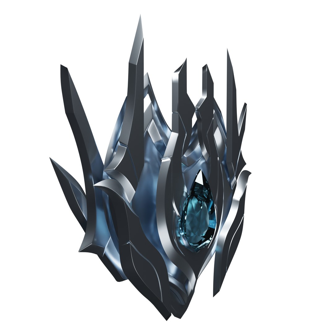 League of Legends LOL Sliver badge rank 3D - TurboSquid 1903855