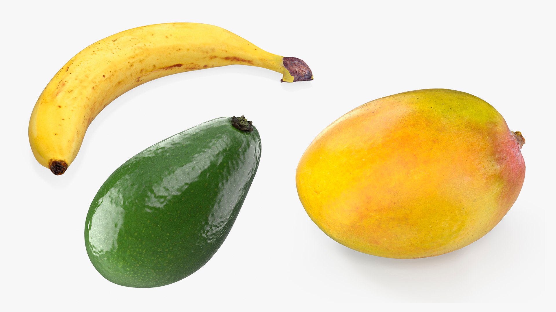 Exotic Fruits Collection 11 3D Model - TurboSquid 2210536