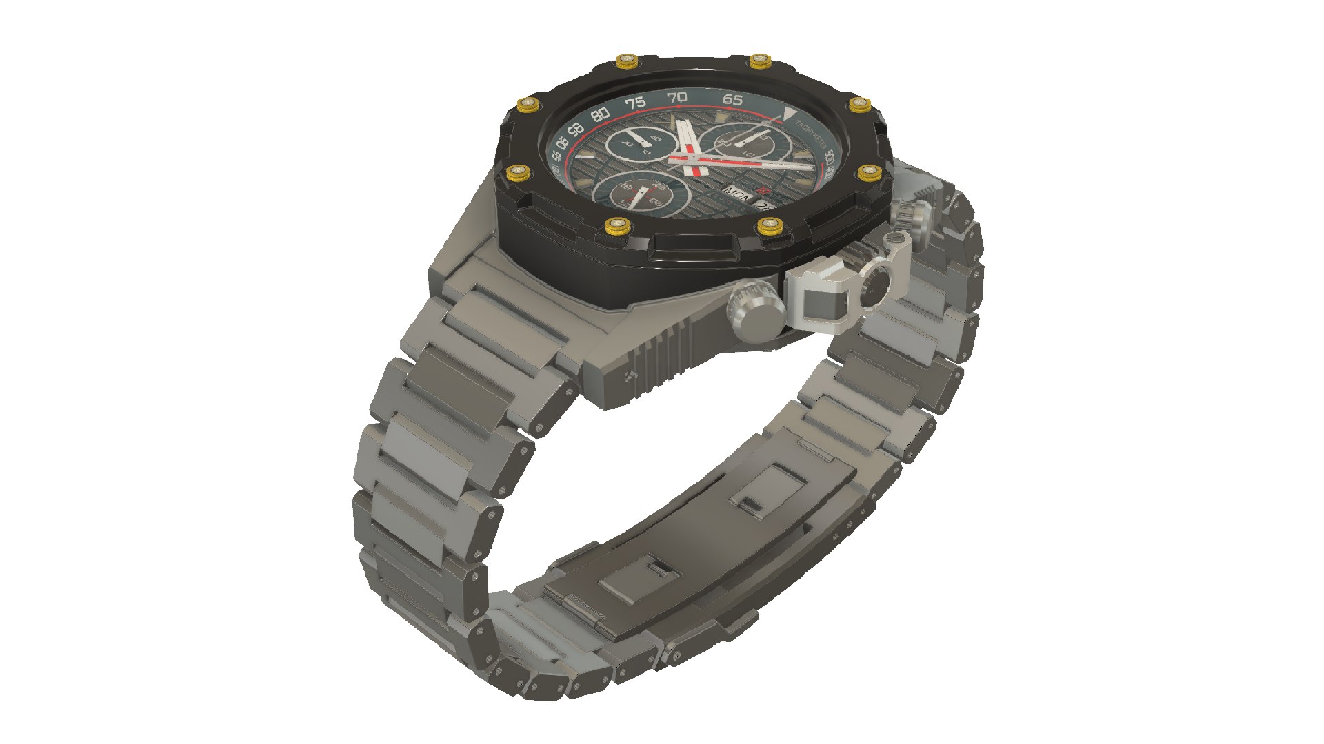 3D Model Hand Watch - TurboSquid 2012528